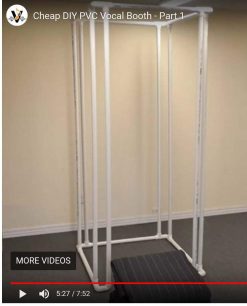 DIY PVC Frame Parts – Overview – VocalBoothToGo.com