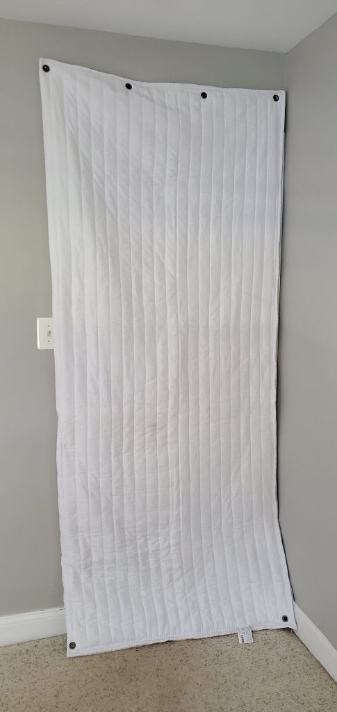 Door Buddy – Noise Control Cover. Door Mountable Double Layered Sound ...